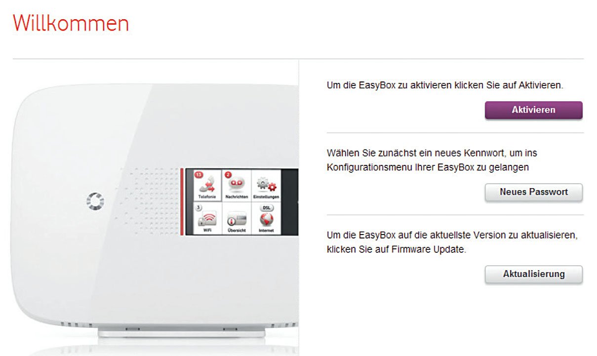 Easybox: Einrichten & Aktivieren leicht gemacht