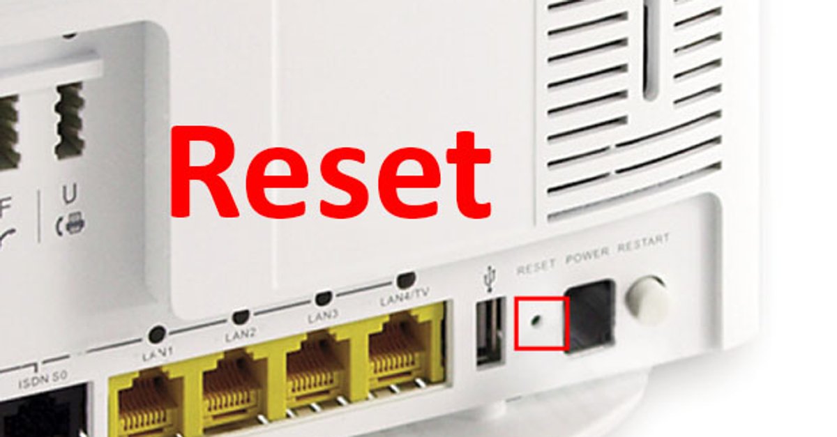 Easybox-Reset (zurücksetzen) – so geht's
