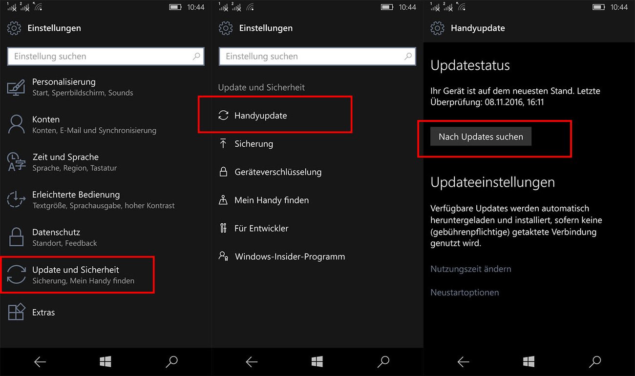 Windows Phone: Update durchführen – so geht's