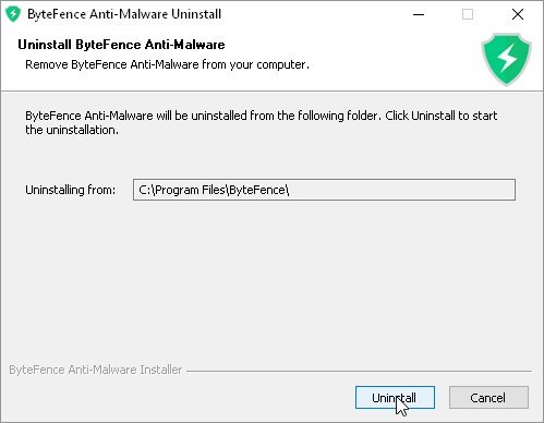 ByteFence entfernen – so klappts