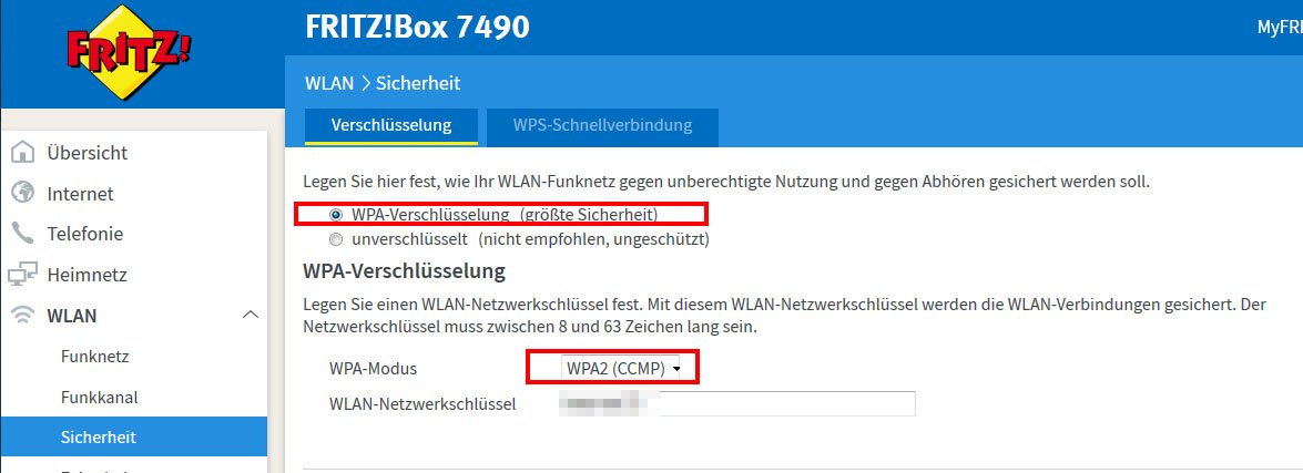 WPA2 CCMP: Ist das besser als WPA+WPA2 und WEP?