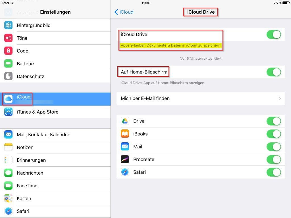 iCloud einrichten - Tipps und Tricks