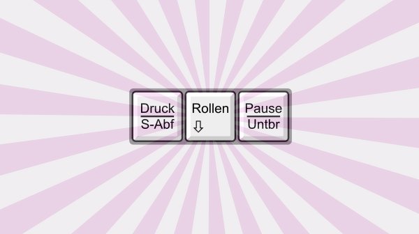 Rollen-Taste (Scroll-Lock): Wozu dient dieses Tastatur-Relikt?