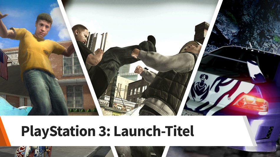 Das waren die Launch-Titel der PlayStation 3