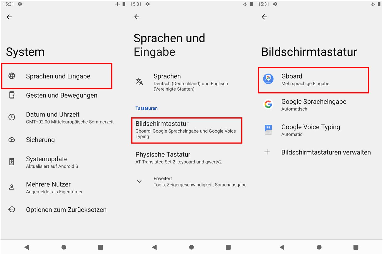 Android: Tastatur ändern – so geht's