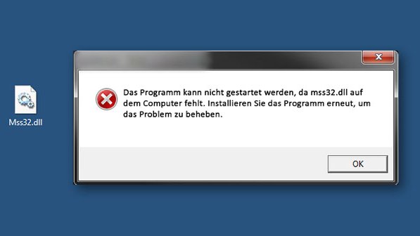 Lösung: mss32.dll fehlt – Spiel / Programm funktioniert nicht