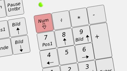 Wie in Windows 10 Nummernblock dauerhaft aktivieren?