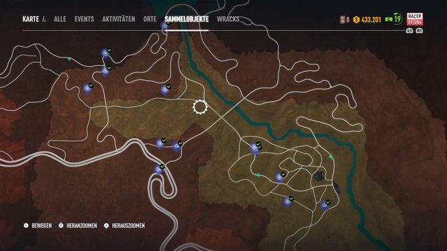 Need for Speed Payback: Alle Chips und Plakatwände - Fundorte auf der Karte