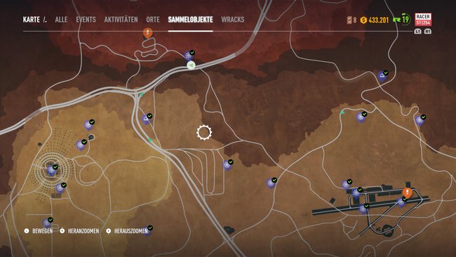 Need for Speed Payback: Alle Chips und Plakatwände - Fundorte auf der Karte