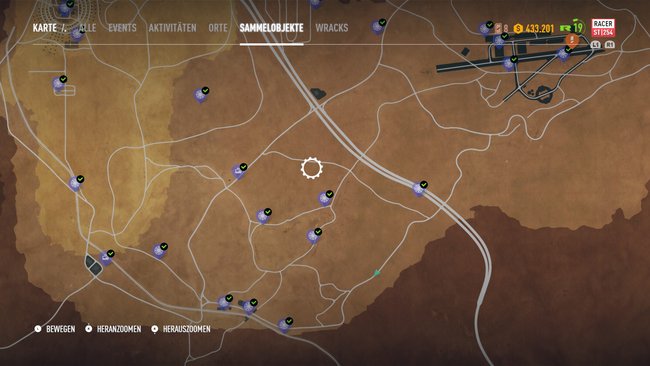 Need for Speed Payback: Alle Chips und Plakatwände - Fundorte auf der Karte