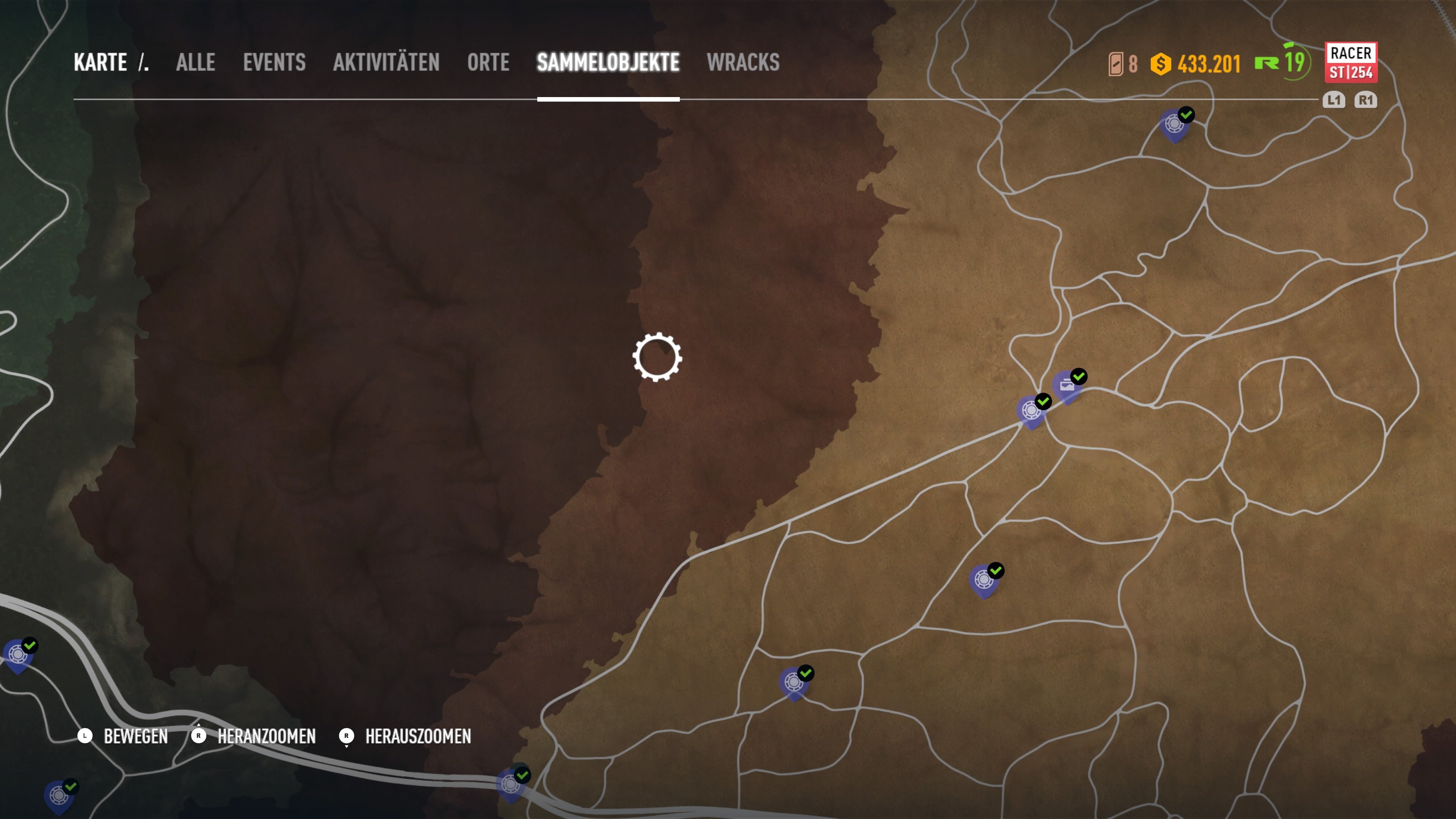 Need for Speed Payback: Alle Chips und Plakatwände - Fundorte auf der Karte