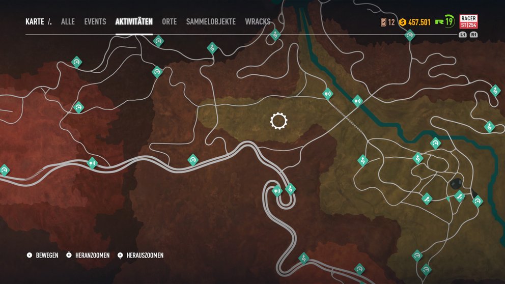 Need for Speed Payback: Alle Aktivitäten - Fundorte und Tipps für 3 Sterne