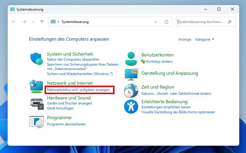 Spannende Netzwerk Und Freigabecenter Windows 11 Bilder