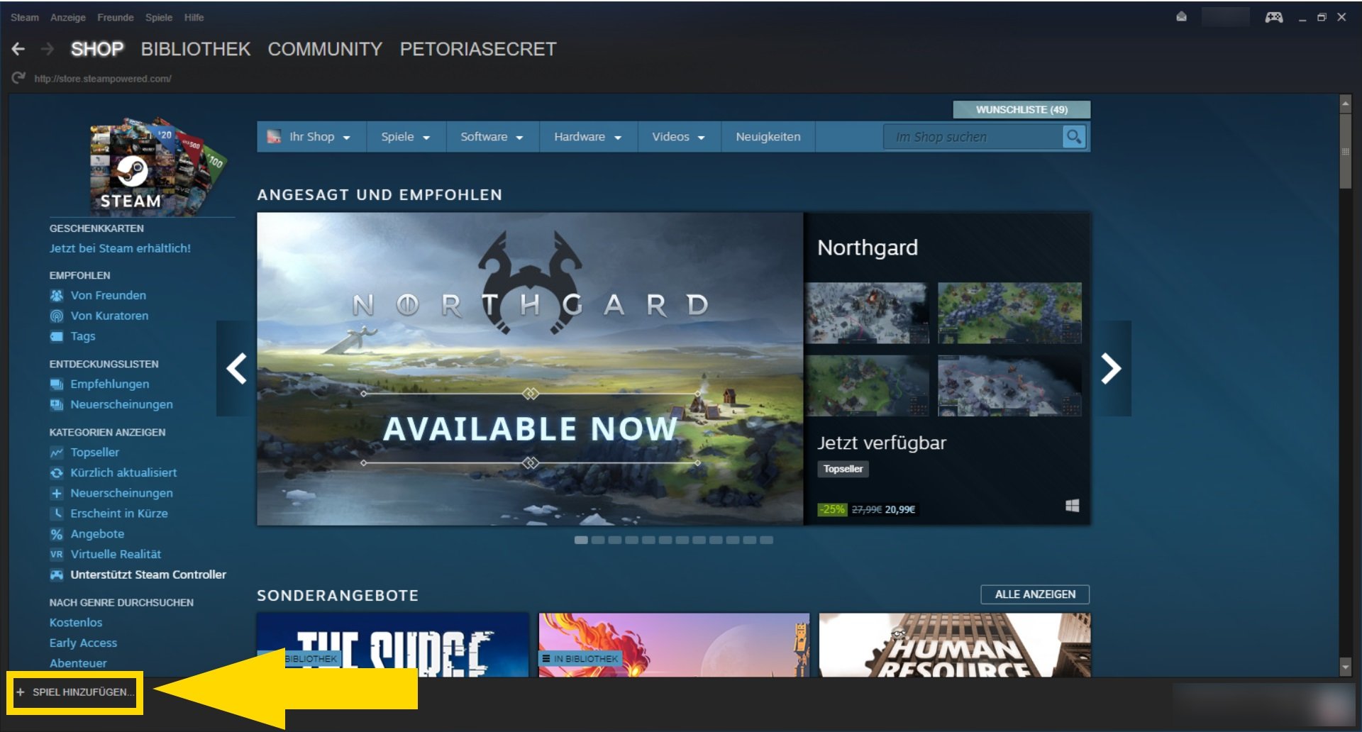 Fortnite - Battle Royale auf Steam hinzufügen - so geht's (Kurztipp)