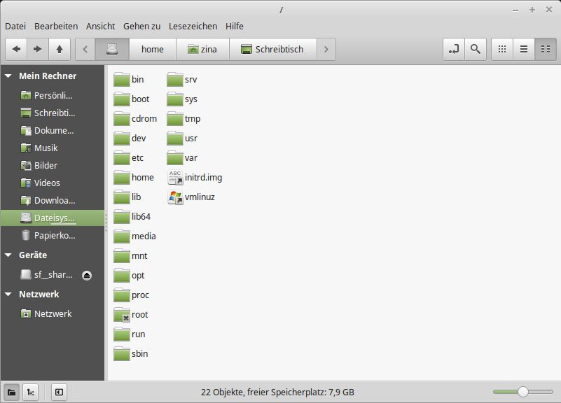 Linux: Dateisystem erklärt