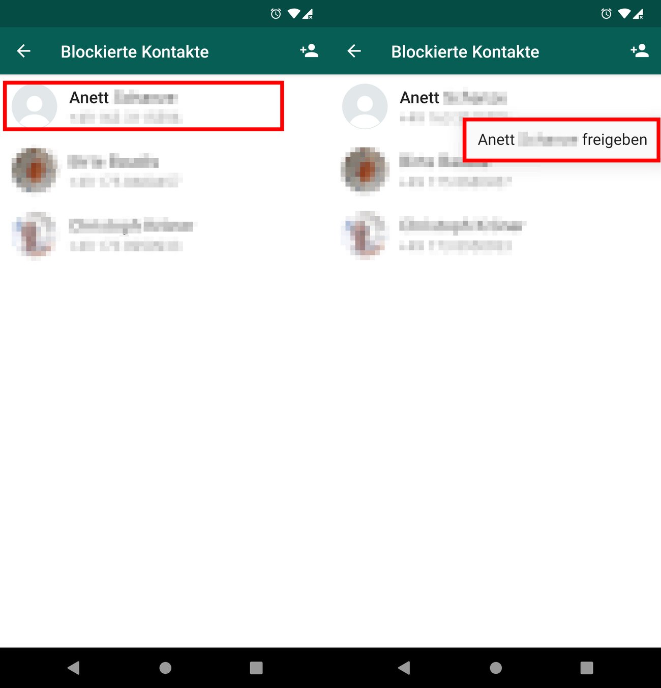 WhatsApp: Kontakte blockieren & freigeben – so geht's