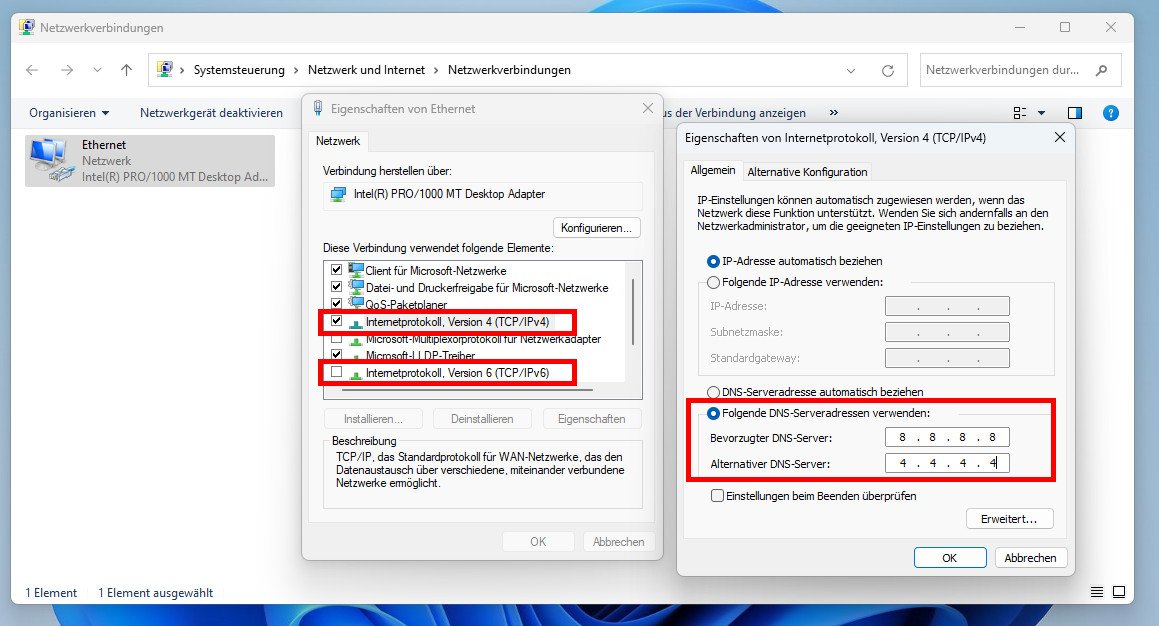 DNS-Server ändern (Windows & Fritzbox) – so geht's