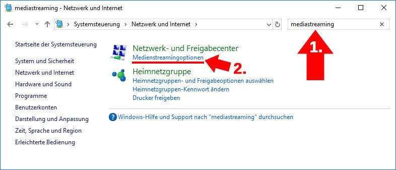 Windows 10: DLNA-Server einrichten – so geht's