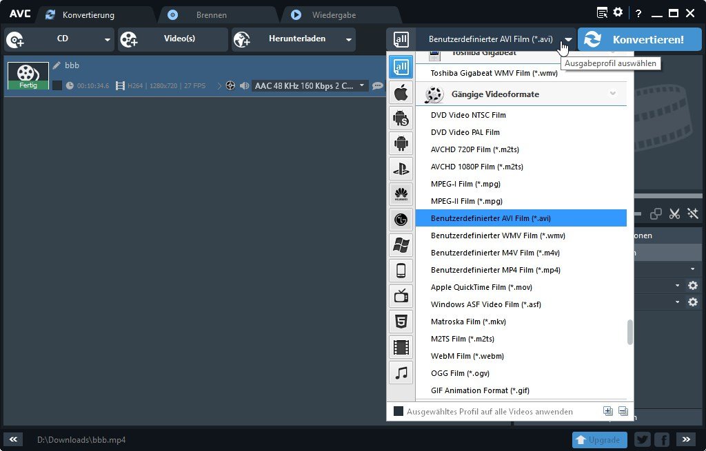 Beste Video-Converter: Kostenlos und effizient