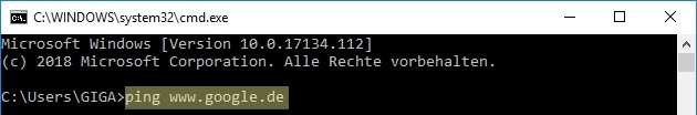 Ping-Test in CMD (Windows) ausführen – so geht's