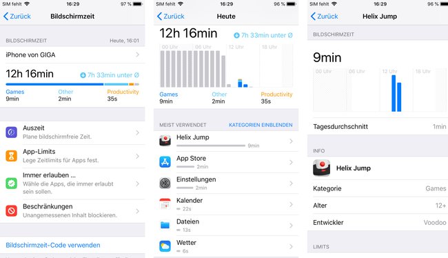 Bildschirmzeit Am IPad Und IPhone So Stellt Ihr Sie Ein Und Aktiviert Sie Bildschirmzeit Am IPad Und IPhone So Stellt Ihr Sie Ein Und Aktiviert Sie