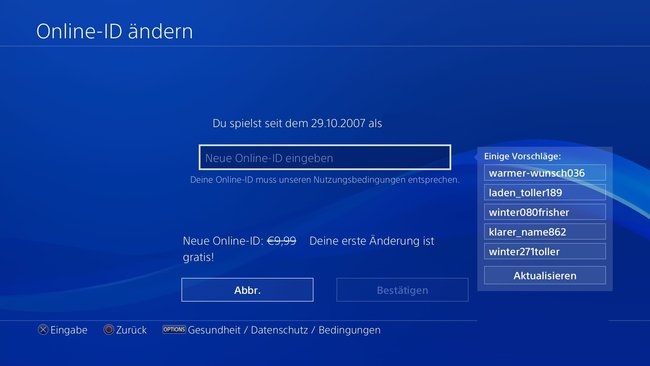 PlayStation 4: PSN-Namen oder ID ändern - Komplette Anleitung und FAQ