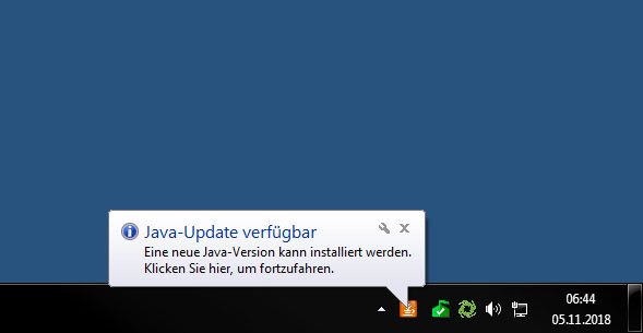 Java aktualisieren (Auto-Update & manuell)