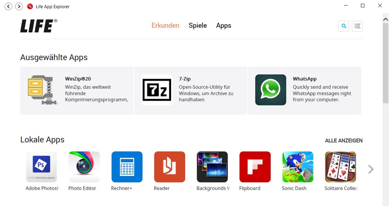 Life App Explorer: Was ist ist das?