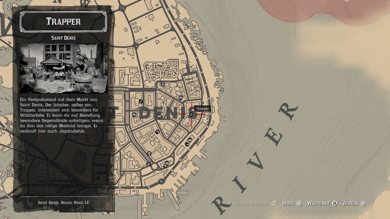 Red Dead Redemption 2: Trapper finden - Karte mit Fundorten