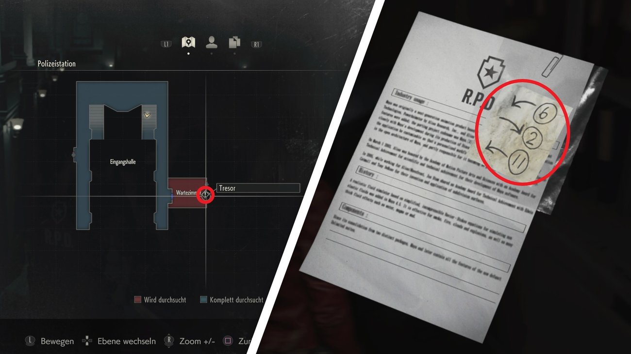 Alle Codes für Safes & Tresore im Resident Evil 2 Remake