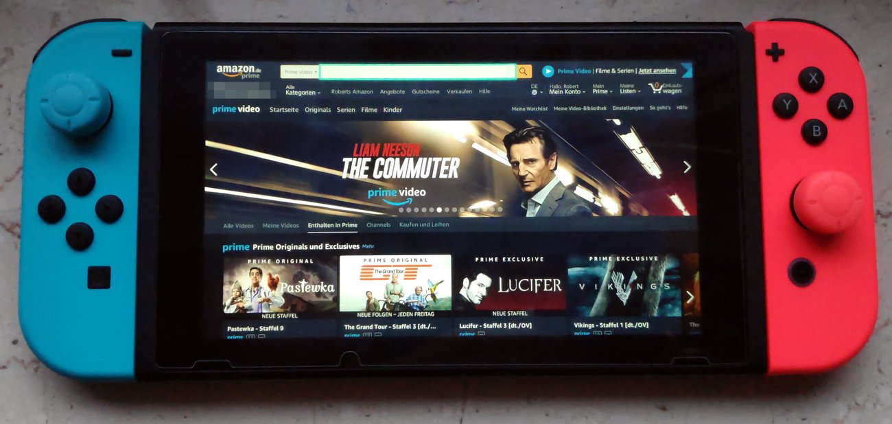 Nintendo Switch: Netflix und Amazon Prime Video öffnen – wie geht das?