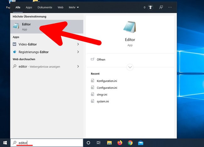 Windows Editor: Infos, öffnen & Alternativen – so geht's