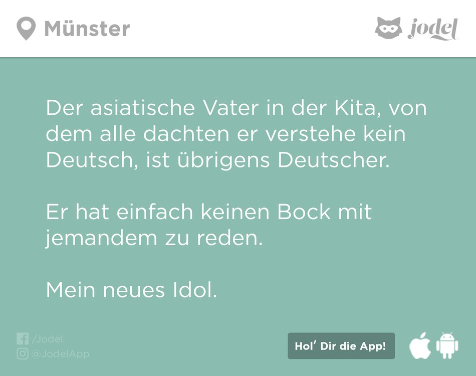 Best of Jodel: 29 Jodel, die einfach nur extrem lustig sind