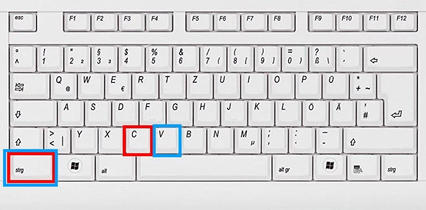 Tastenkombination: Kopieren & Einfügen – so geht „Copy and Paste“