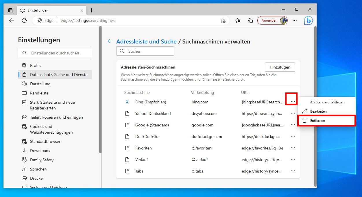 Bing entfernen aus Windows 10 und 11 – so geht's