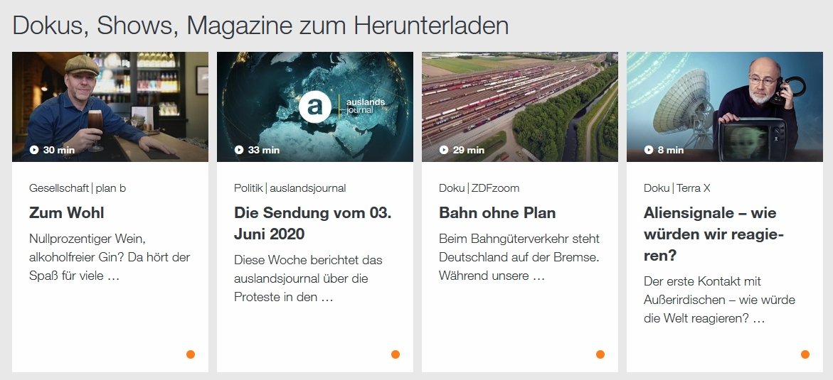 ZDF-Mediathek: Sendung verpasst? (Smartphone, PC, TV)