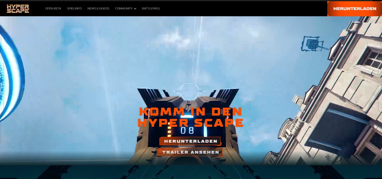 Hyper Scape: Open-Beta spielen & alle Änderungen