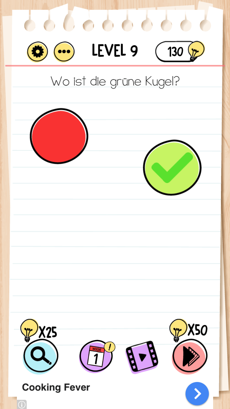 Brain Test: Lösungen für alle Level