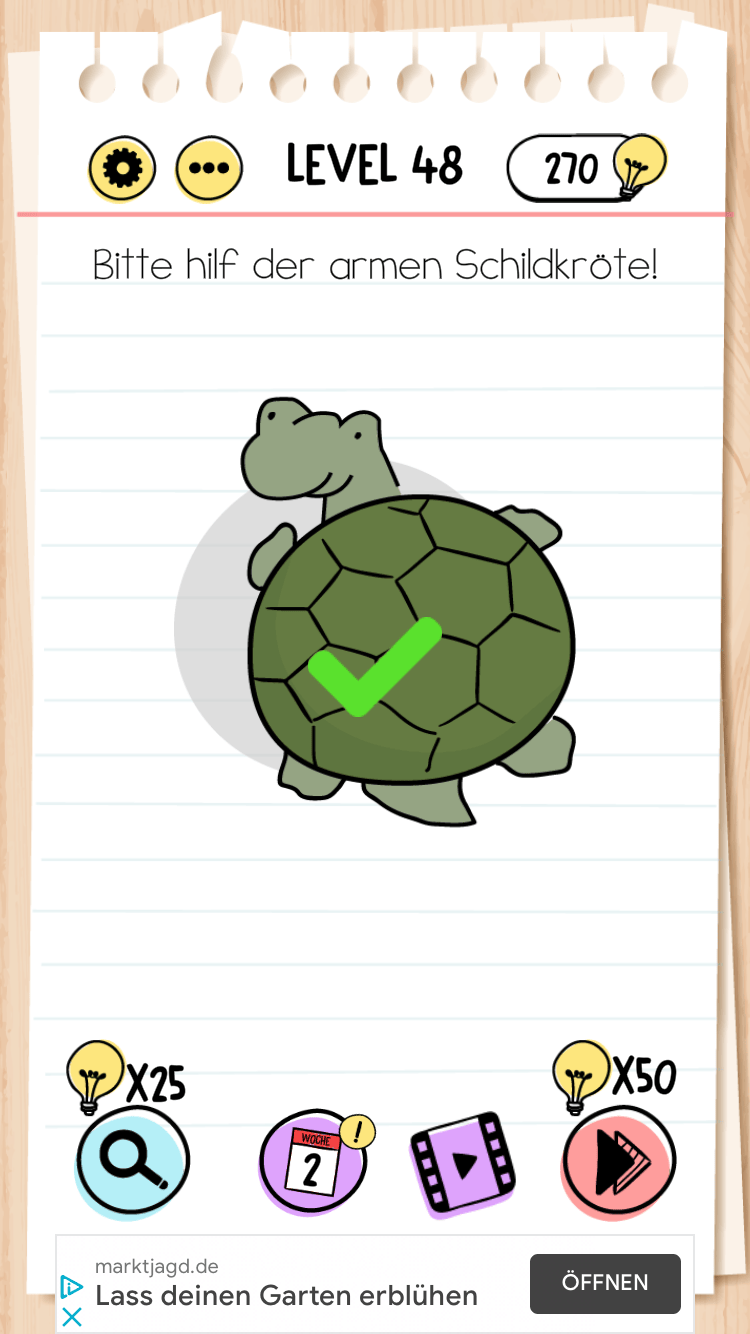 Brain Test: Level 41 bis Level 50 - Lösungen
