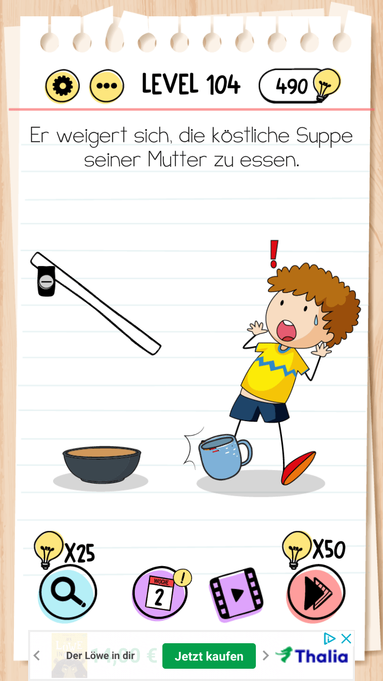 Brain Test: Level 101 bis Level 110 - Lösungen