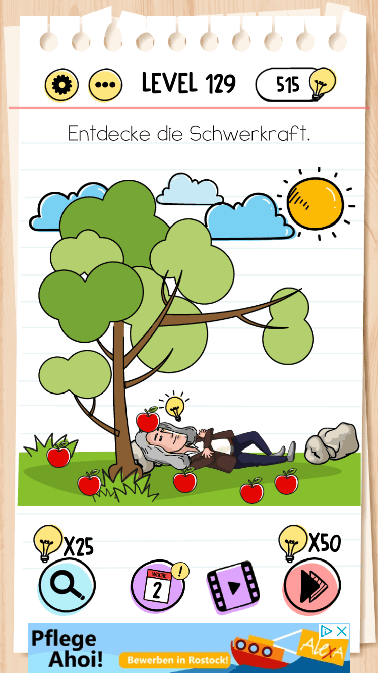 Brain Test: Level 121 bis Level 130 - Lösungen