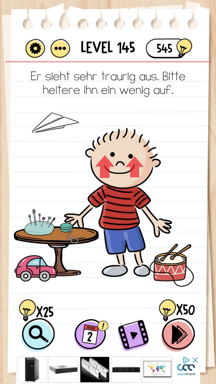 Brain Test: Level 141 bis Level 150 - Lösungen