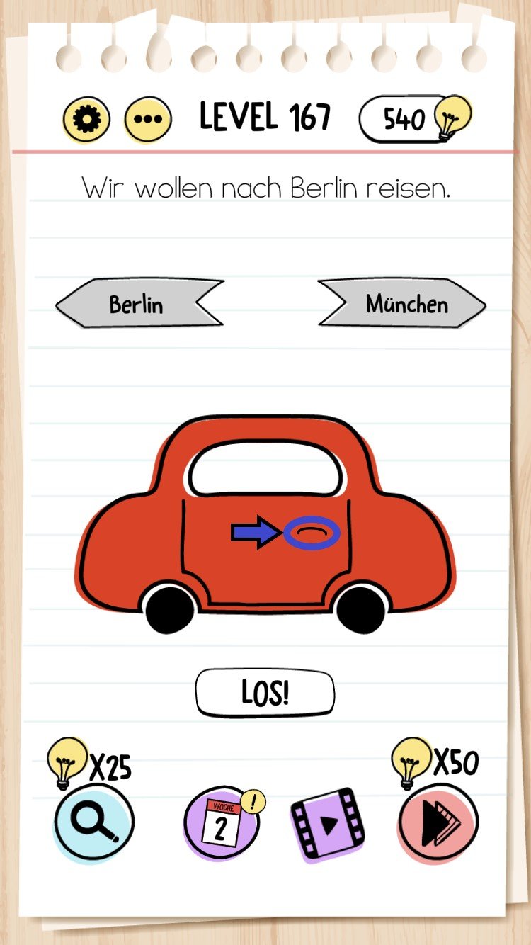 Brain Test: Level 161 bis Level 170 - Lösungen