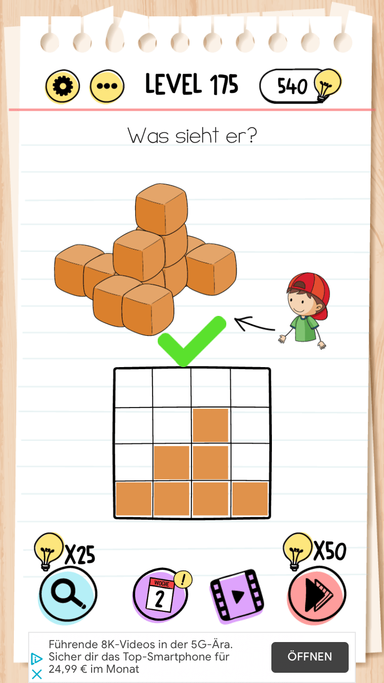 Brain Test: Level 171 bis Level 180 - Lösungen