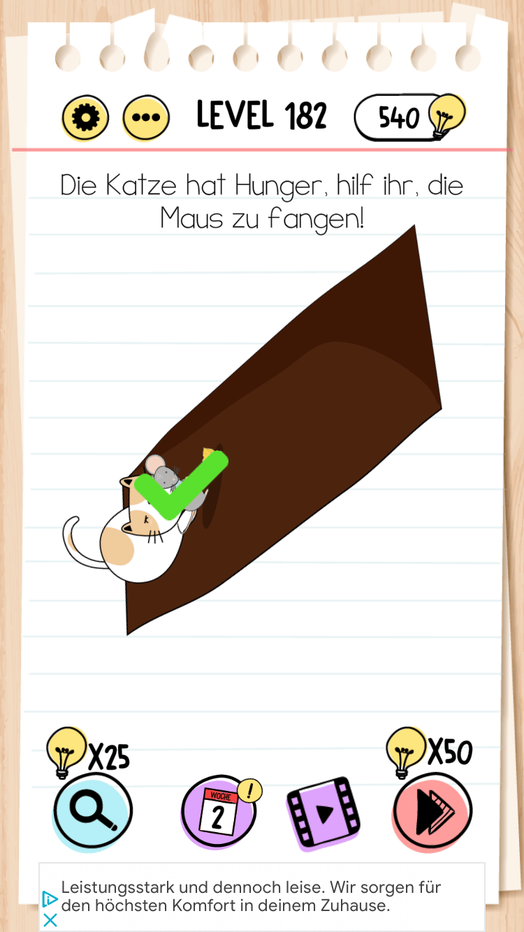 Brain Test: Level 181 bis Level 190 - Lösungen