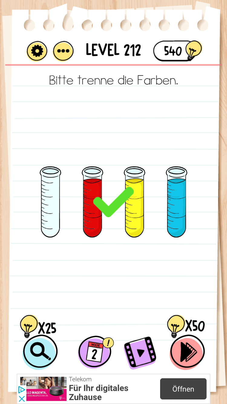 Brain Test: Level 211 bis Level 220 - Lösungen