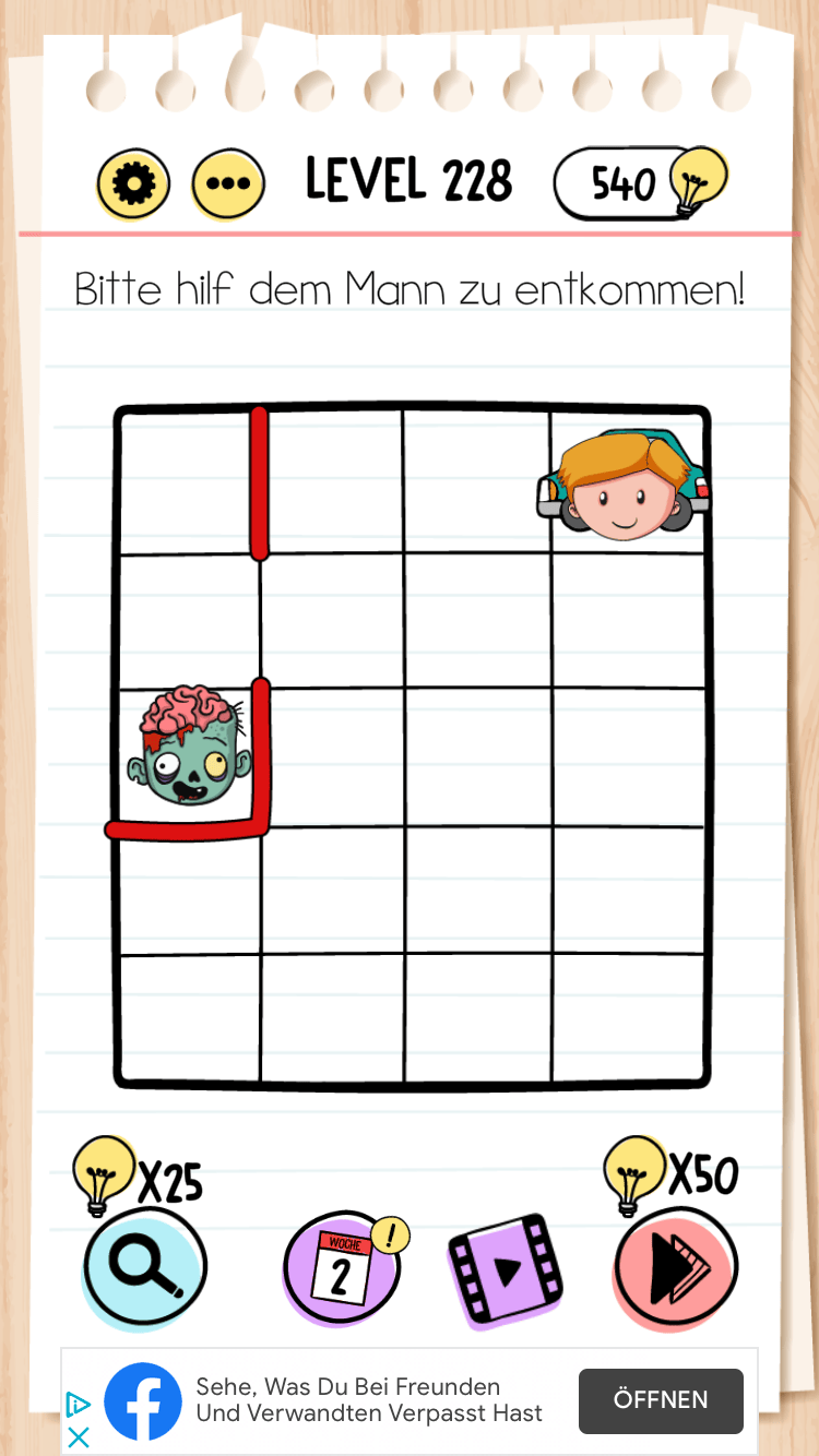 Brain Test: Level 221 bis Level 230 - Lösungen