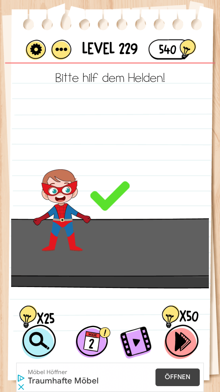 Brain Test: Level 221 bis Level 230 - Lösungen