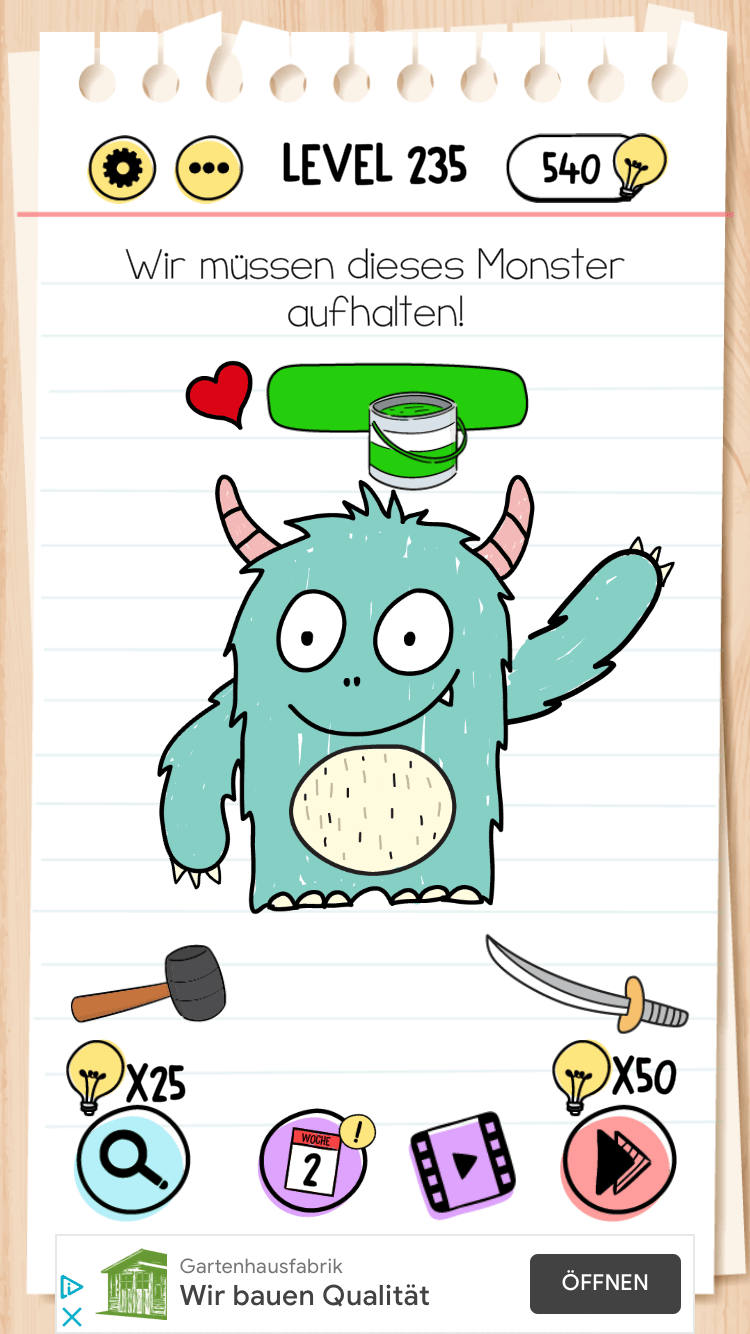 Brain Test: Level 231 bis Level 240 - Lösungen