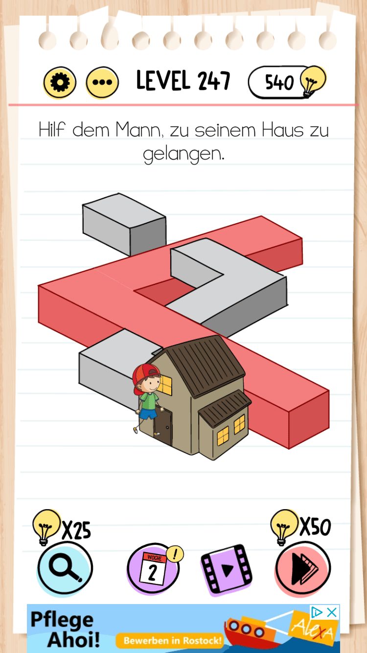 Brain Test: Level 241 bis Level 250 - Lösungen